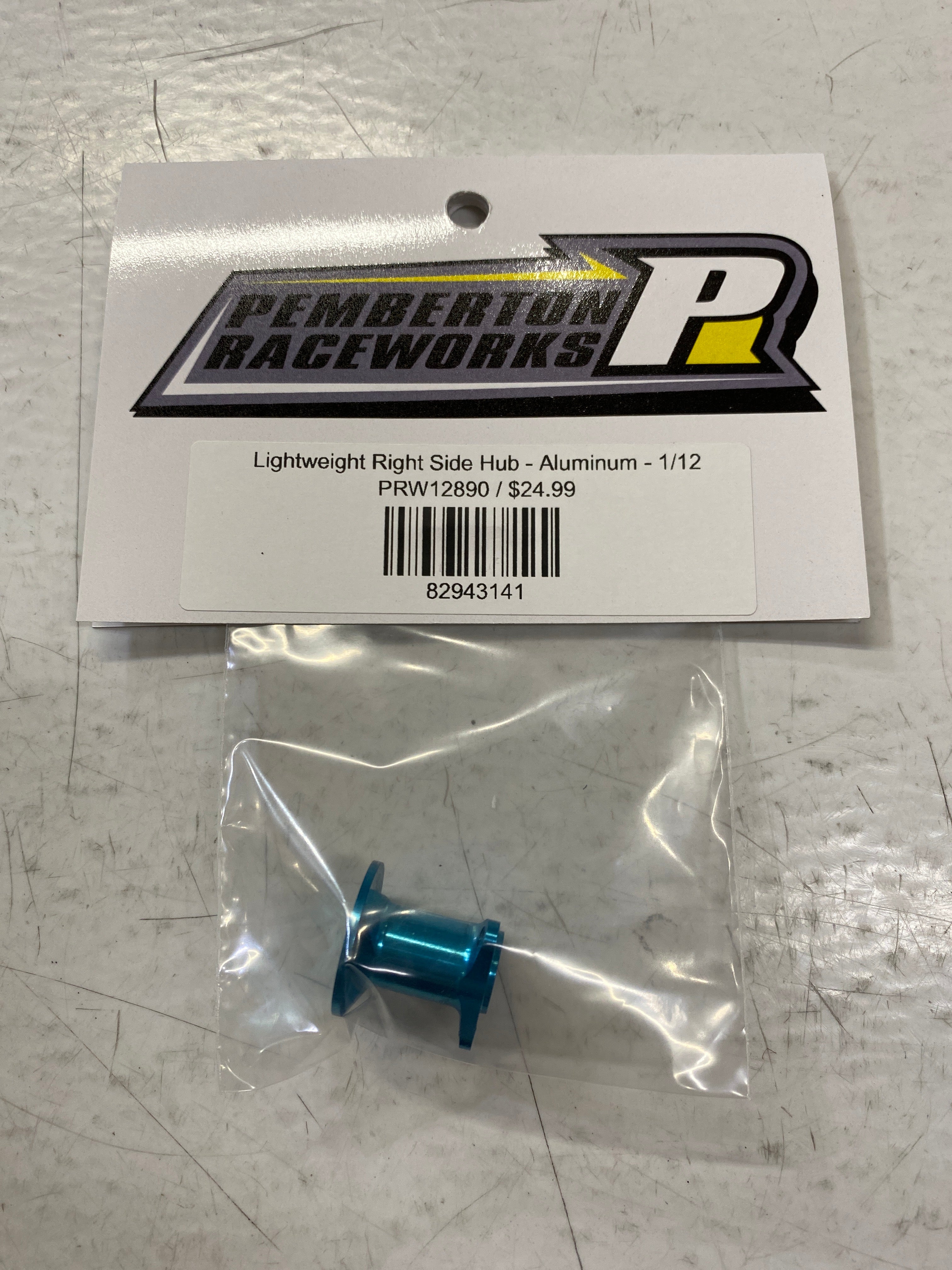 Aluminum Lightweight Right Side Diff Hub - 1/12 (PRW12890) – Pemberton Raceworks