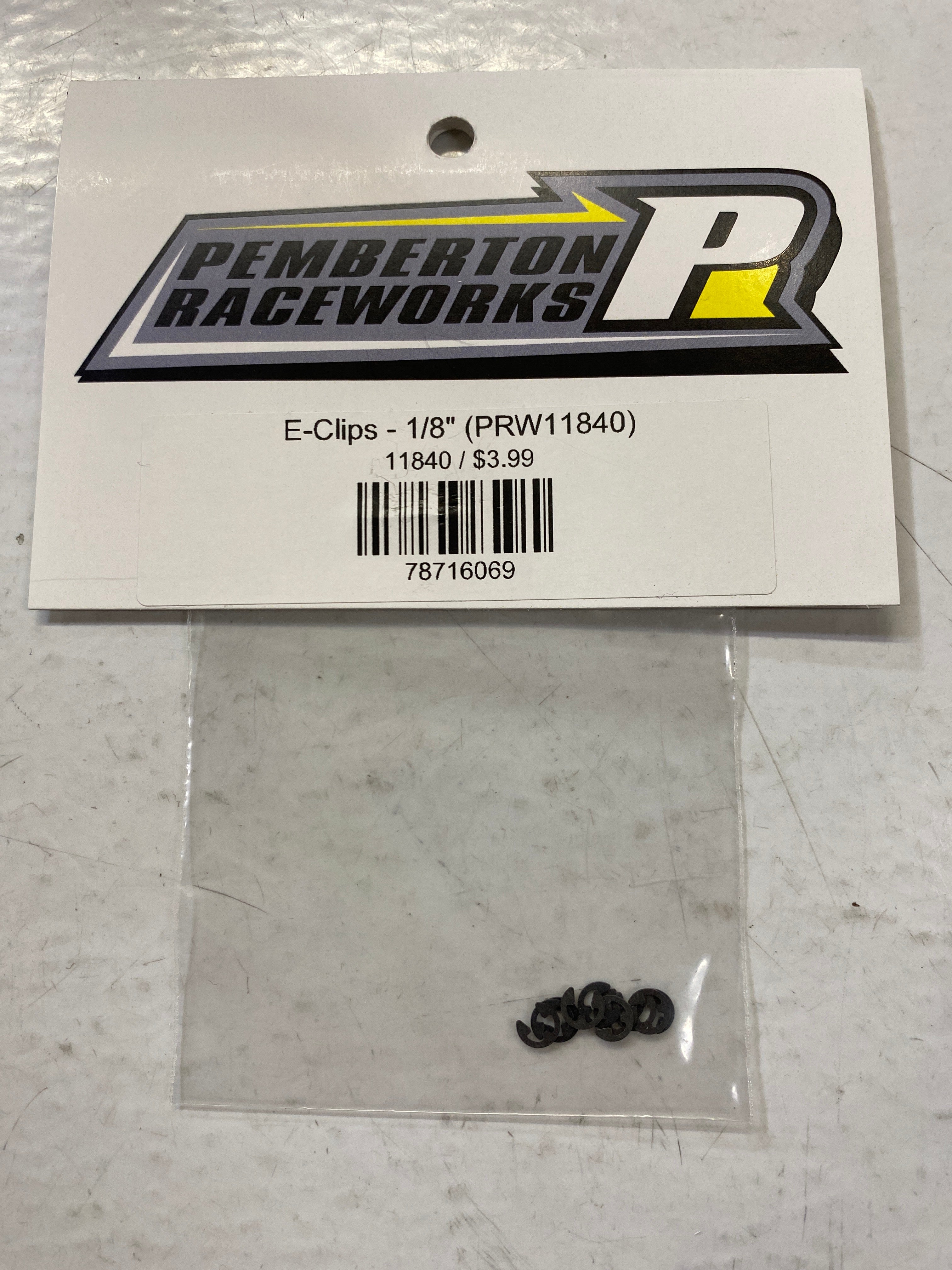 E-Clips - 1/8" (PRW11840) – Pemberton Raceworks
