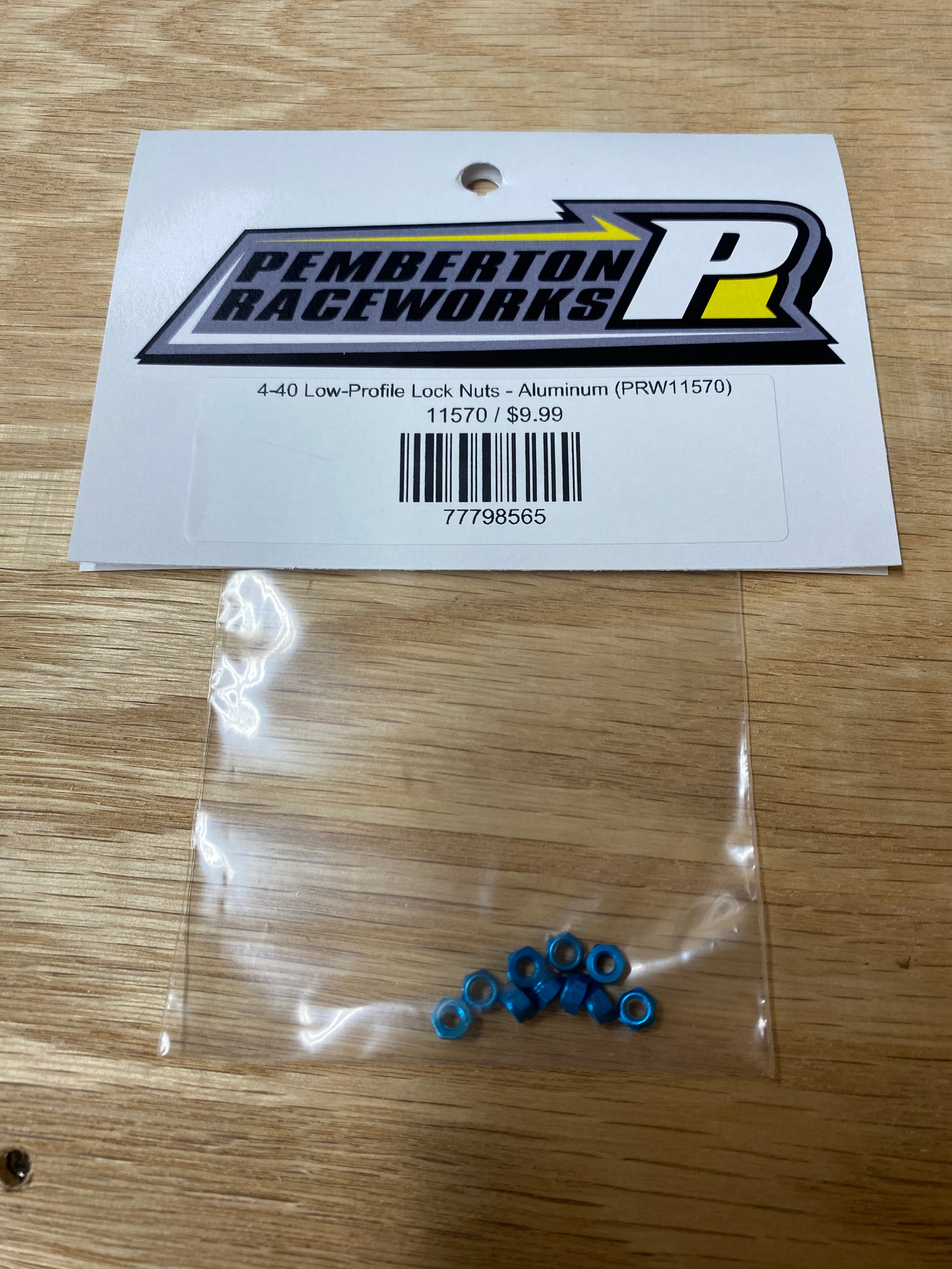 4-40 Low-Profile Lock Nuts - Aluminum (PRW11570) – Pemberton Raceworks