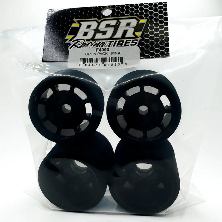 F4090 - BSR Racing 1/10 Pan Car Open Pack (Pink LF - Set of 4 ...