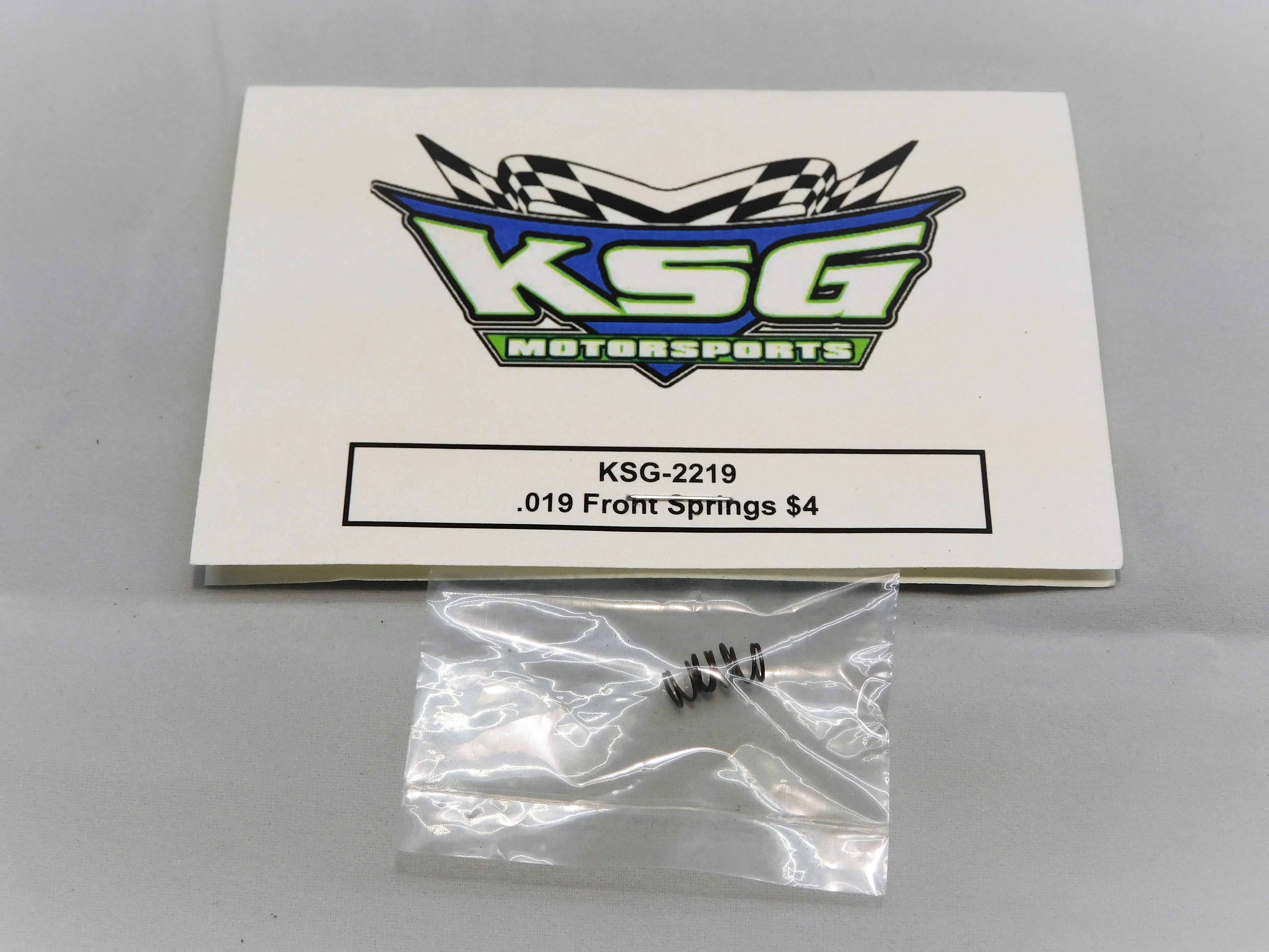 KSG Motorsports .019" Front Springs – Pemberton Raceworks