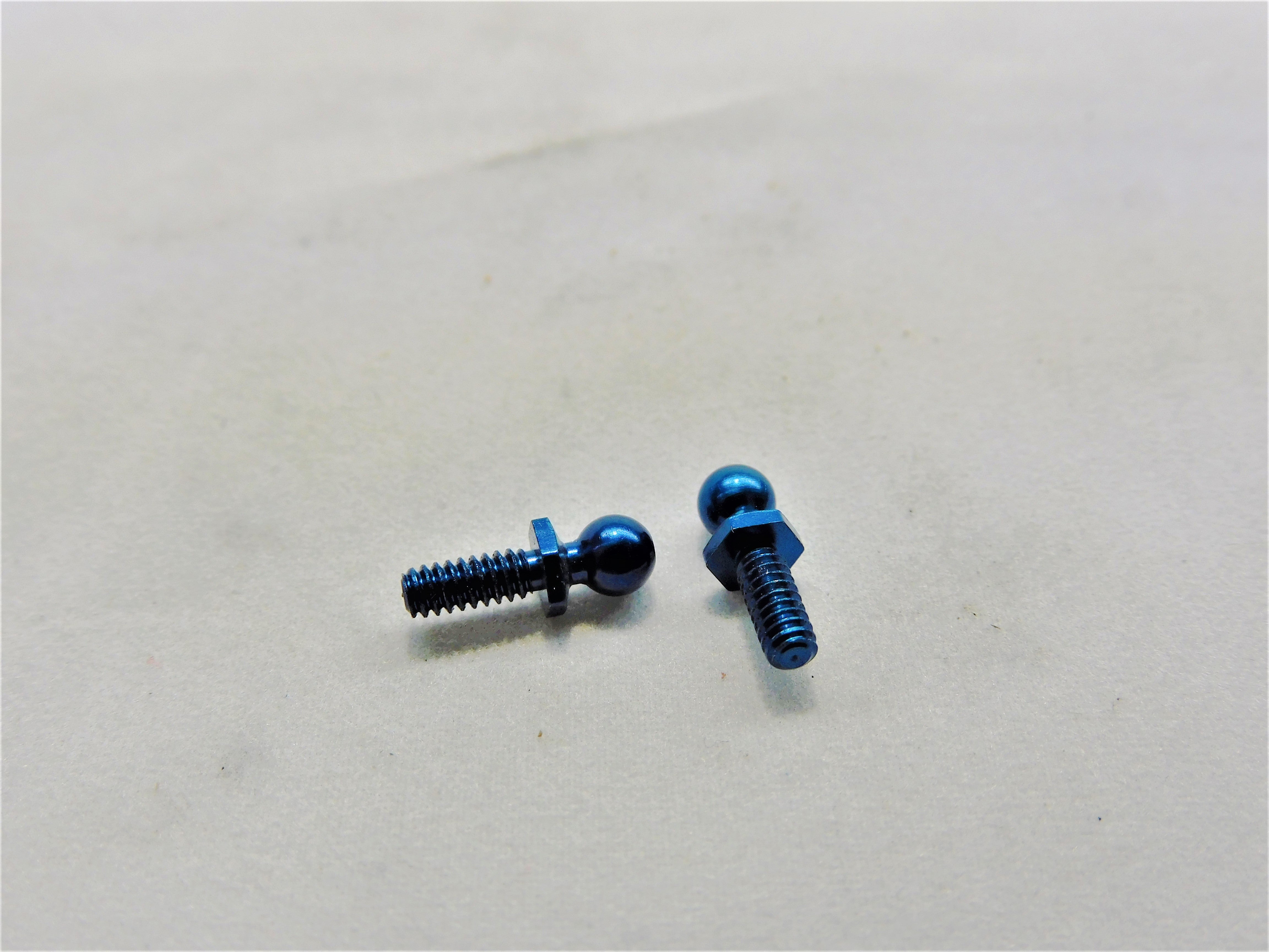 4-40 Low-Profile Ball Studs - Aluminum (PRW11790) – Pemberton Raceworks